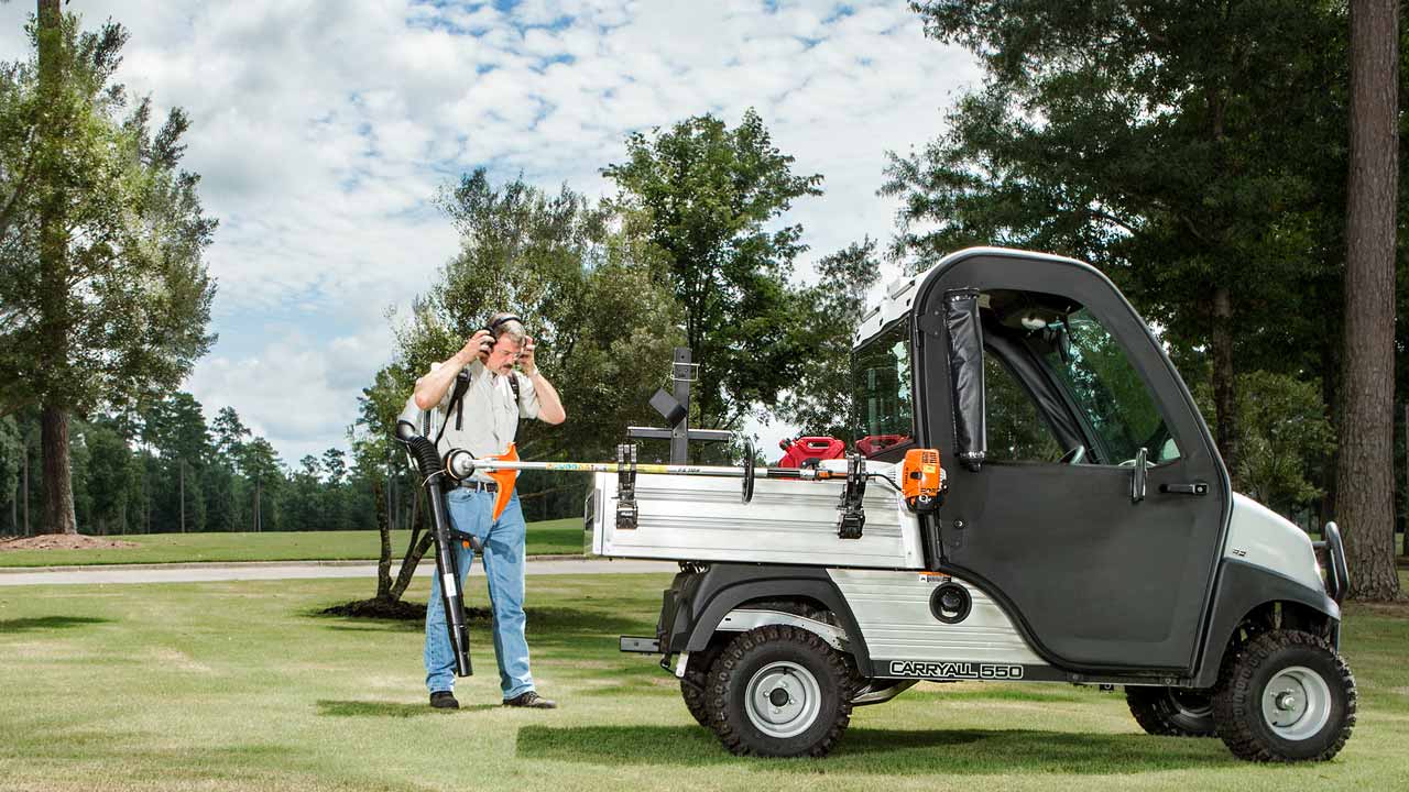 טרקטור משא CarryAll 550 חשמלי - קשר ימי